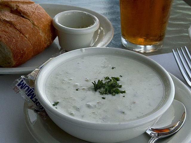 Delicious Clam Chowder | Monterey Boats