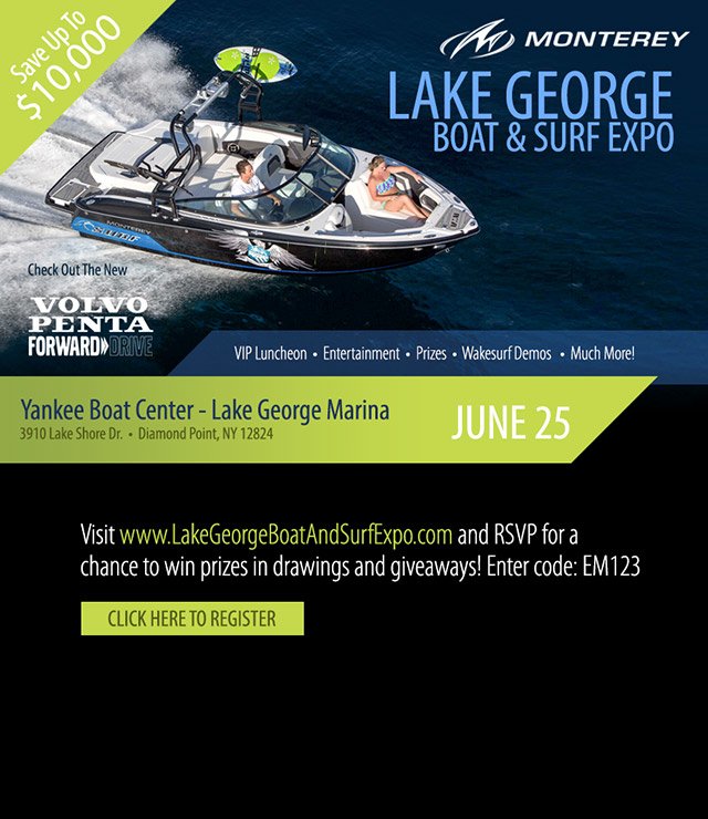 Lake George Boat & Surf Expo | Monterey Boats